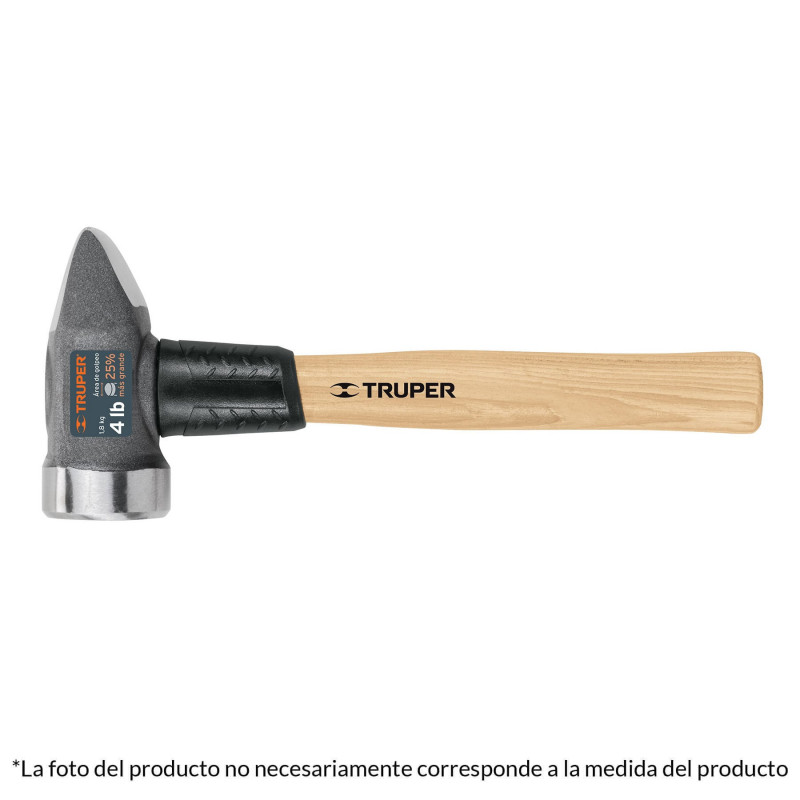 CRP-3HX Marro para herrería 3 lb mango de madera TRUPER | DIHERESA