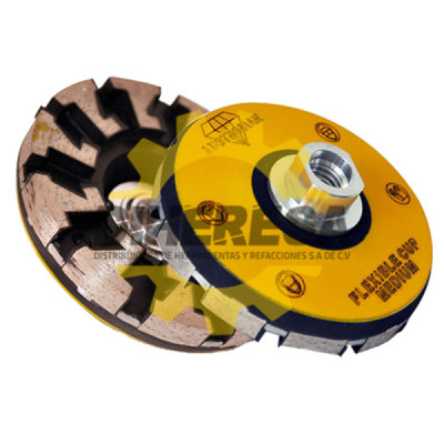 130080 SURTEK Grifa de dos bocas para varilla 3/8" x 1/2" Surtek | DIHERESA