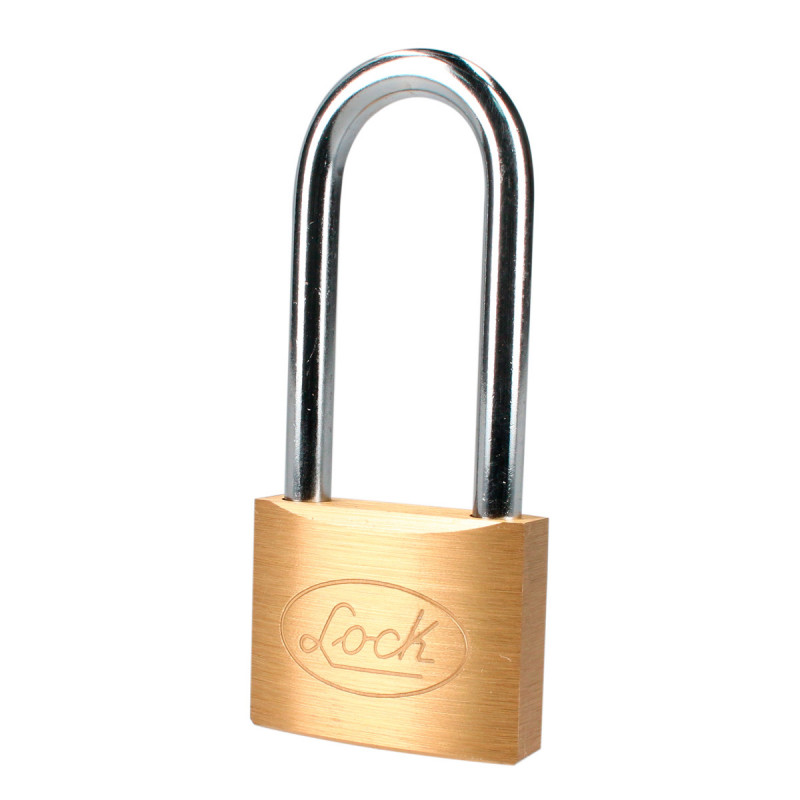 11CAP LOCK Juego de 2 candados latón gancho largo 40mm LOCK | DIHERESA 11CAP LOCK Juego de 2 candados latón gancho largo 40mm LOCK | DIHERESA